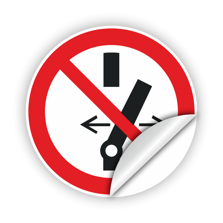 Niet Schakelen P031 - Sticker Spot - Dé Sticker Koning!